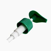 China 1.8-2.0ml Shampoo Lotion Pump Customized Neck Size Matte Black Green Hand Wash Soap Dispenser Pump for sale