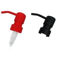 China 4cc Shampoo Lotion Pump All PP Lotion Dispenser Pump 28 410 With Clip For Shampoo for sale