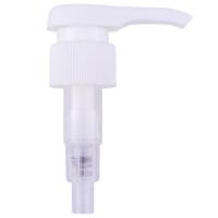 China 33/410 Plastic Lotion Pump Dishwashing Liquid Lotion Pump Pink Color With 4ml Dosage for sale