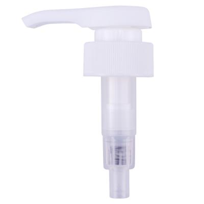 China Ribbed Lotion Dispenser Pump Head 28 410 Non Spill Color Custom for sale