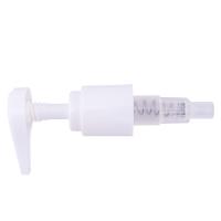 China White Ribbed Lotion Dispenser Pump Replacement 28 415 33 410 Non Spill Color Custom for sale
