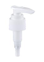 China PP Material Lotion Dispenser Pump Plastic Ribbed Smooth Aluminum 2.0CC for sale