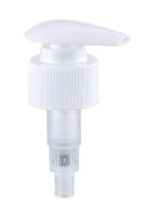China PP Material Lotion Dispenser Pump Plastic Ribbed Smooth Aluminum 2.0CC for sale
