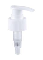 China 24mm 28mm Screw Lotion Dispenser Pump Plastic PP Material With Smooth Ribbed Closures for sale