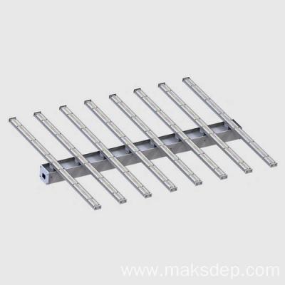 China Dimmable Spider LED Grow Lights For Indoor Plants Full Spectrum for sale