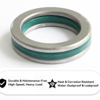 China Thrust Ball Solid Oil Bearing High Load Capacity Maintenance-Free for Standard and Custom Sizes for sale