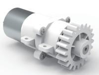 China 25.3mm Plastic Planetary Gearbox Motor For Intelligent Trash Can for sale