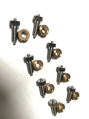 China High Precision Steel Worm Shaft And Worm Gear For Valves OEM for sale