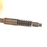 China 20Cr Steel Precision Worm Gear Shaft With Module 0.5 Module 0.8 for sale