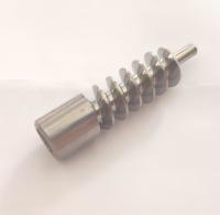 China Customized Worm Gear Shaft Round Shape With CNC Machining for sale