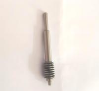 China M1 HRC40 Precision Worm Shaft With Steel Stainless Steel Brass Material for sale