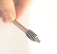 China M1 HRC40 Precision Worm Shaft With Steel Stainless Steel Brass Material for sale
