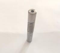 China 54mm Length Polish Worm Gear Shaft For Industrial Lifting Machinery for sale
