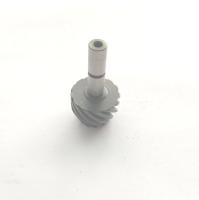 China Mechanical Metal Bevel Gears 20 Degree Pressure Angle With Black Coating Treatment for sale