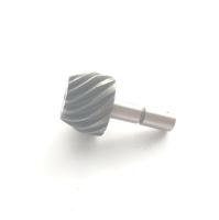 China Mechanical Metal Bevel Gears 20 Degree Pressure Angle With Black Coating Treatment for sale