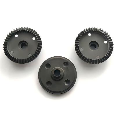 China Durable Metal Bevel Gears , Custom Industrial Gears 0.5 Module 0.8 Module for sale