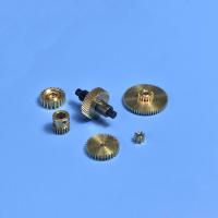 China Metal Precision Spur Gears With Iron Alloy Brass Bronze Material for sale