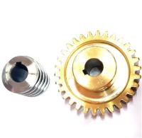China High Precision Worm And Worm Wheel Gear Wear Resistant Cylindrical Shape for sale