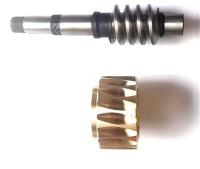 China 20CrMn Steel Worm And Wormwheel 1.8 Module For Pipe Cutter Turbine for sale
