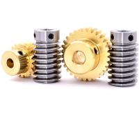 China SS303 Cylindrical Worm And Worm Wheel Assembly 0.8 Module For Locks for sale