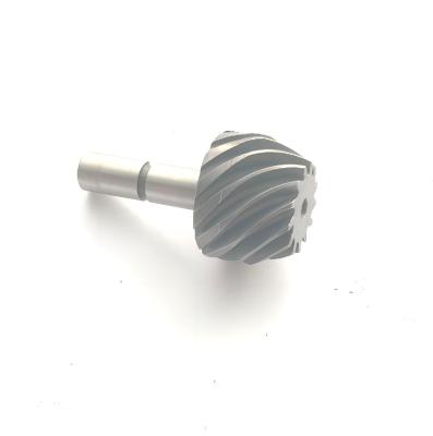 China C45 Steel 2 Module Gear , High Precision Gears 45 Degree Spiral Angle for sale