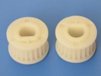 China Customized Nylon Gear Wheel , High Precision Plastic Pulley Wheel for sale