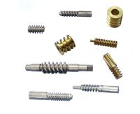 China Customized Machined Worm Gear Shaft Cylindrical Shape CE Certifed for sale