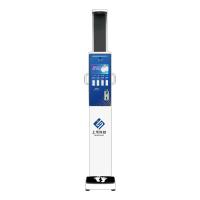 China Body Fat Coin Operated Height Weight BMI Machine Health Voice for sale