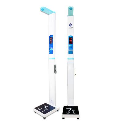 China Coin Operated Ultrasonic Height and Weight Machine for sale