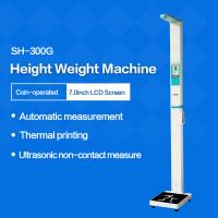 China Electronic Coin Operated Vending Scale For Height Weight for sale