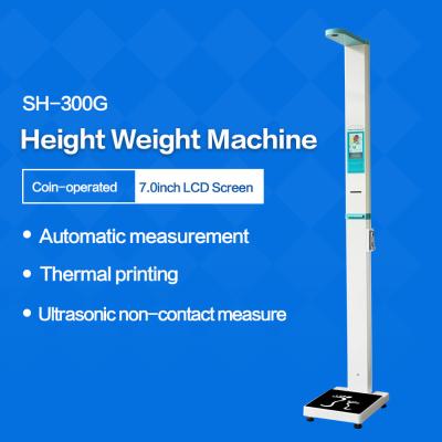 China Electronic Coin Operated Vending Scale For Height Weight for sale