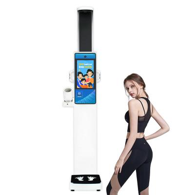 China Height Weight Scale Balance with BMI Function Blood Pressure Fat Pulse Machine for sale