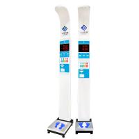 China Weighing Scale with BMI Ultrasonic Weight and Height Measure Scales for sale