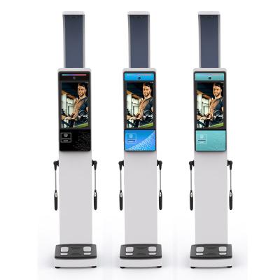 China Ultrasonic Height Weight Scale Body Composition Analysis Machine for sale