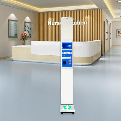 China Digital Body Balance Coin and Paper Money Operated Height Weight Scale With Coin Or Bill Acceptor for sale