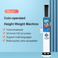 China SH-V20 Coin Operated Blood Pressure Machine Body Composition Scanner with Thermal Printer for sale