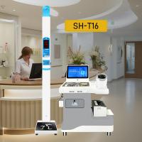 China Interactive Health Kiosk with Weighing Scales Providing Customizable Health Assessments Machine for sale