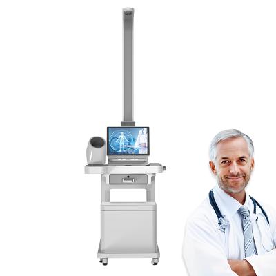 China Multifunctional 15-inch Touch Screen Smart Medical Health Analyzer Checkup Kiosk for sale