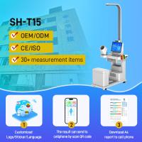 China SH-T15 All-in-One Self-service Health Checkup Machine OEM Medical Interactive Health Kiosk for sale