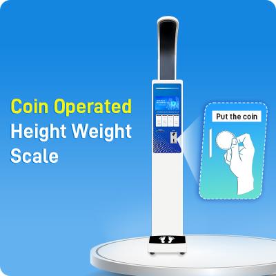 China Coin Operated Scales Height Weight Vending Machine for Pharmacy for sale