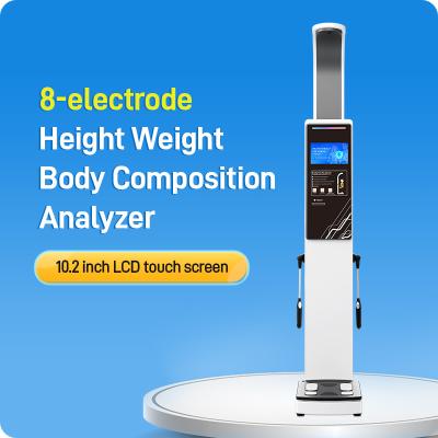 China Body Composition Analysis Machine Full Body Scanner Fat Percentage Meter for sale