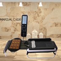 China SH-M003 Heat Therapy Stretcher Chiropractic De Masaje Jade Thermal Infrared Massage Bed for sale