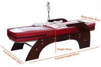 China New Arrival Nugar Best Infrared Jade Stone Heating Therapy Spa Beauty Thermal Massage Bed Manufacturer for sale