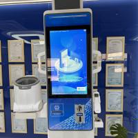 China Pharmacy BMI Body Weighing Coins Body Scale Device Digital Smart Height Weight and Blood Pressure Body Fat Medical Check Station for sale