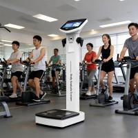 China Gym Use Full Body Analyzer Body Scanner Analyzer Scanner Machine Human Composition Measurement Fat Analyse for sale