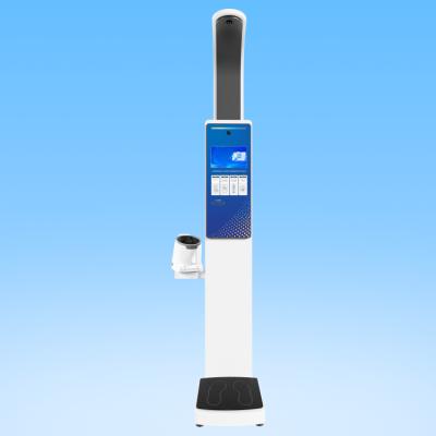 China Ultrasonic Height and Weight Machine Health Check Kiosk for Pharmacy for sale