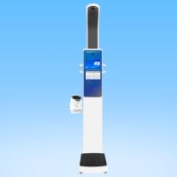 China Medical Electronic Height Weight Bmi Blood Pressure Fat Machine with Printer for sale