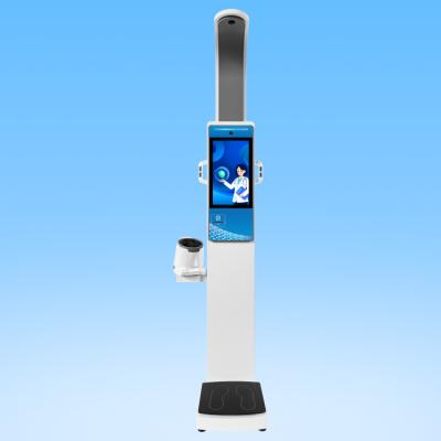 China Intelligent Height Weight Blood Pressure Measurement Fat Scanner 3D Body Composition Analysis Machine for Fitness for sale