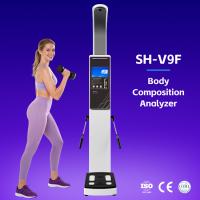 China SH-V9F Gym Use 8 Electrodes Digital Weighing Scale Body Composition Analysis Machine for sale