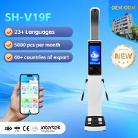 China SH-V19F Body Scanner 3d BMI Height Weight Measurement Analysis Machine for Sport Center/fitness Center for sale
